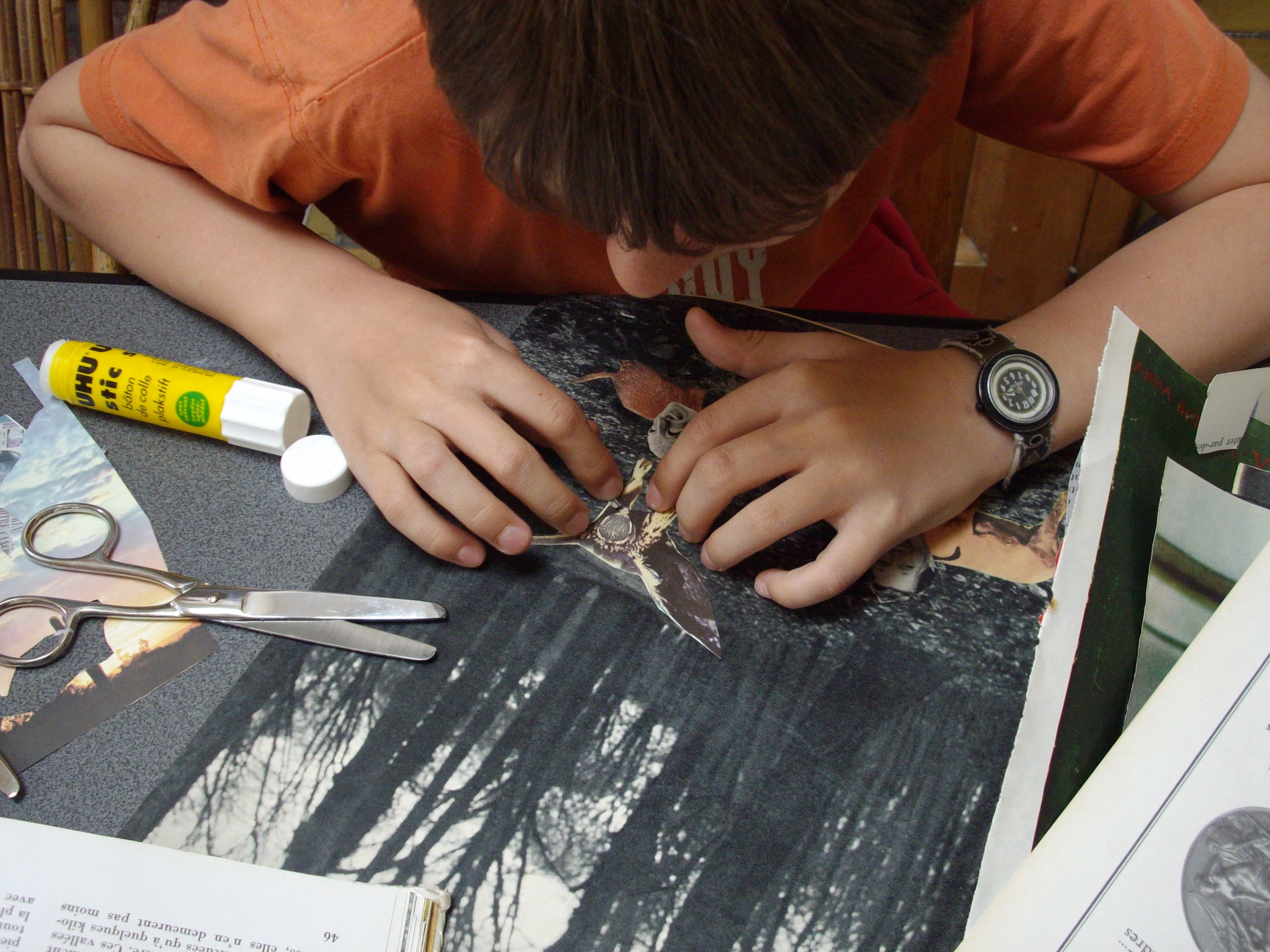 Atelier Collage exquis | La maison Jacques Prévert